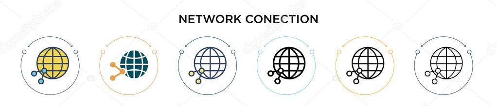 Network conection Vector Art Stock Images | Depositphotos