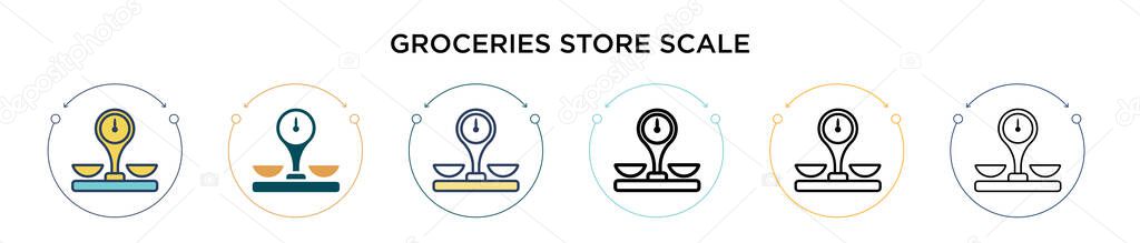 418 Grocery store scale Vectors, Royalty-free Vector Grocery store ...
