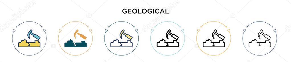 Topographic survey icon Vector Art Stock Images | Depositphotos
