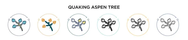 Álamo europeo imágenes de stock de arte vectorial | Depositphotos
