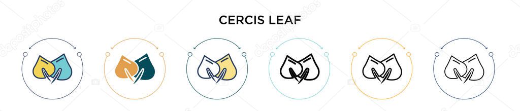 Cercis leaf Vector Art Stock Images | Depositphotos