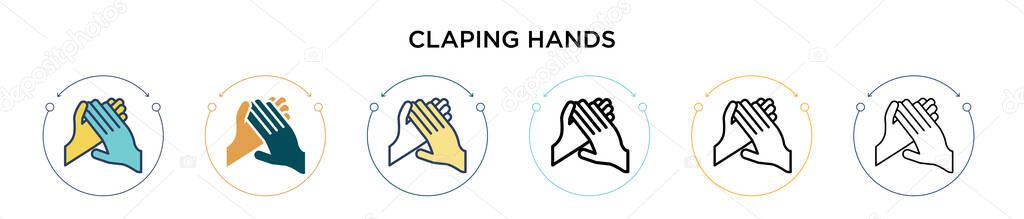 28 Partners clap their hands Vector Images | Depositphotos