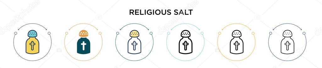 Religious salt Vector Art Stock Images | Depositphotos