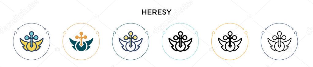 14 Symbol of heresy Vector Images | Depositphotos