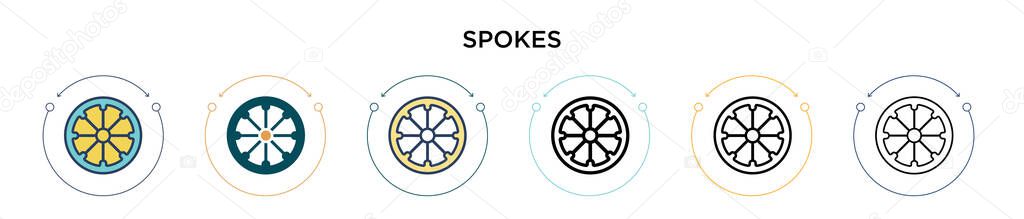 Spoke designs Vector Art Stock Images | Depositphotos