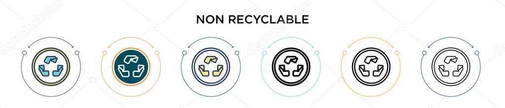 500 Non recyclable Vector Images | Depositphotos