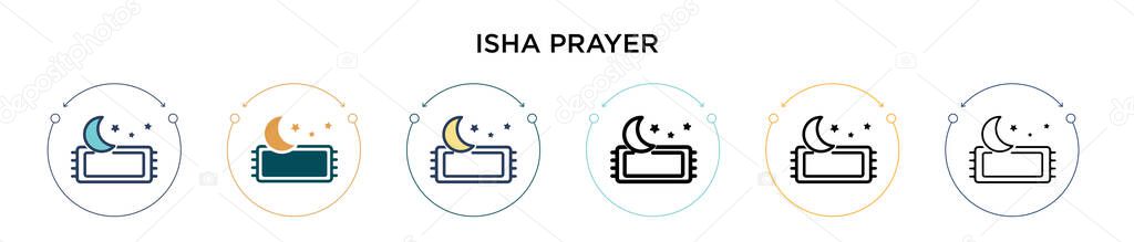 Prière isha Vector Art Stock Images | Depositphotos