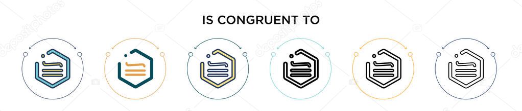 20 Symbol of congruent Vector Images | Depositphotos