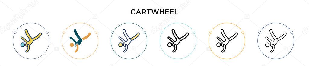 33 Child cartwheel Vector Images | Depositphotos