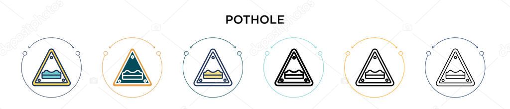 Potholes Vector Art Stock Images | Depositphotos