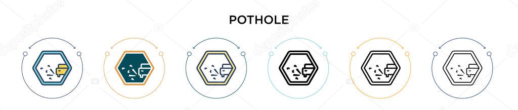Potholes Vector Art Stock Images | Depositphotos