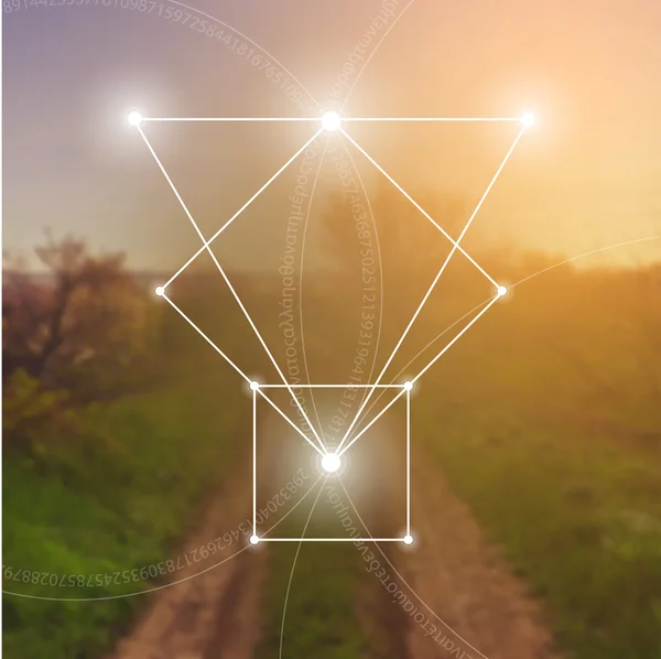 Interlocking geometry shapes Vector Art Stock Images | Depositphotos