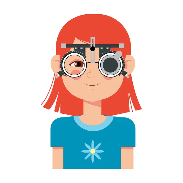 Eye test child Vector Art Stock Images | Depositphotos