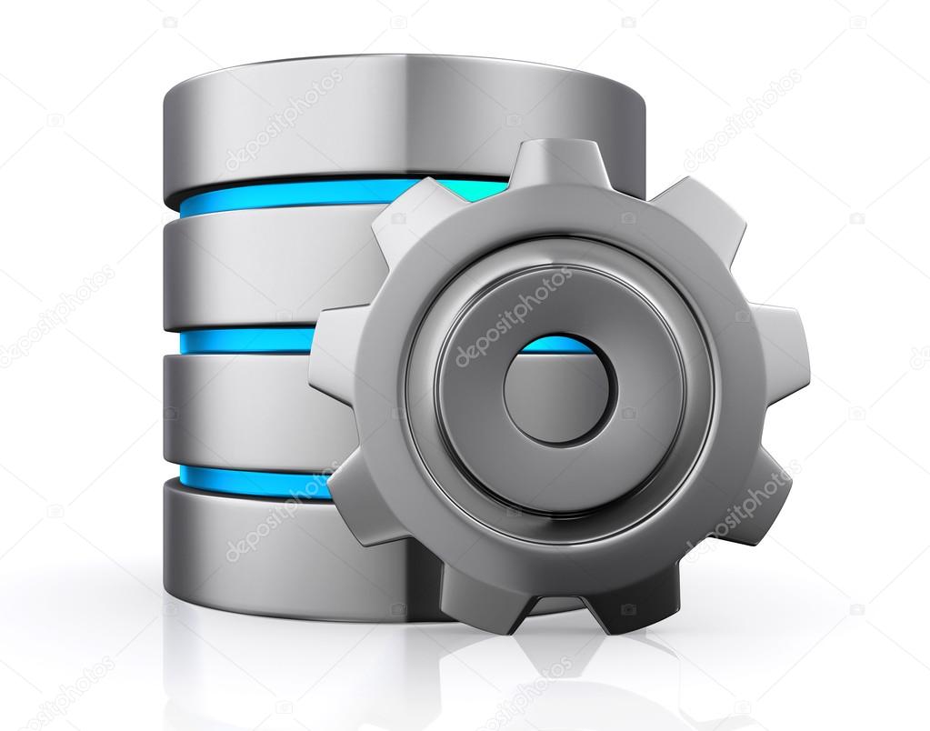 Database storage concept, cloud computing. — Stock Photo © yodiyim ...