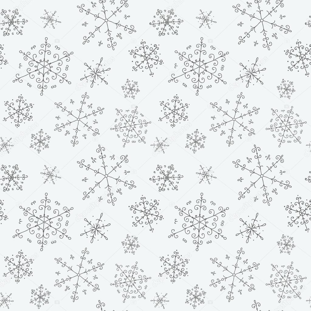 Pretty Snowflakes Wallpaper