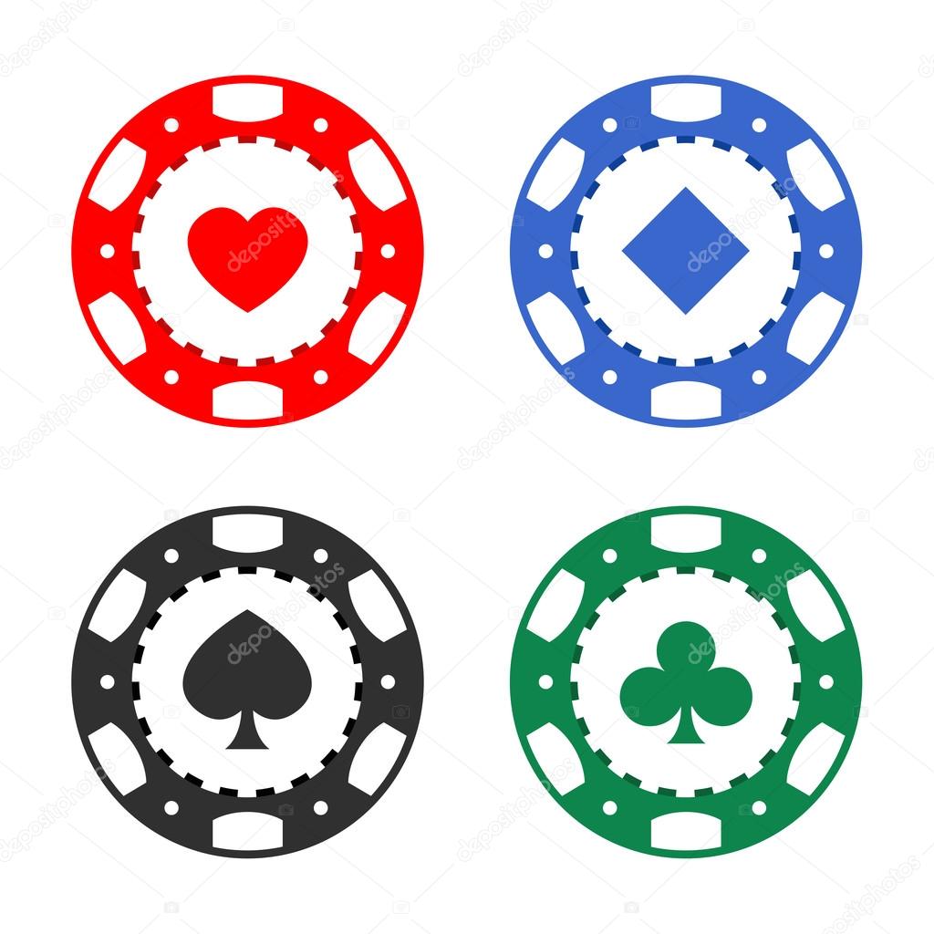 Poker Chips Drawing