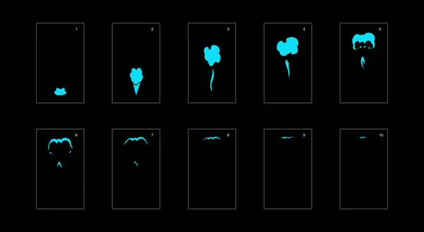 Smoke Explosion Animation Animation Smoke Smoke Sprite Sheet Game ...