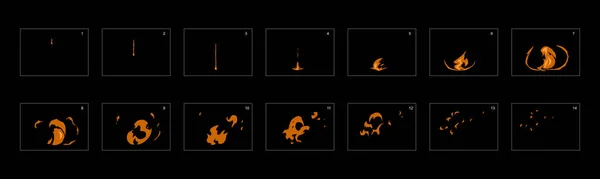 Fire sprite Vector Images | DepositPhotos