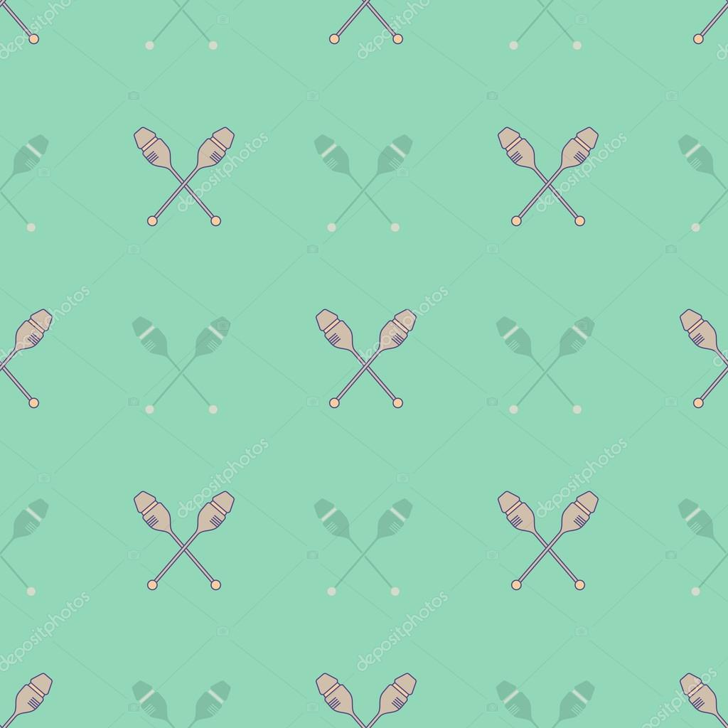 Rhythmic Gymnastics Pattern Stock Vector Image by ©Favetelinguis199 ...