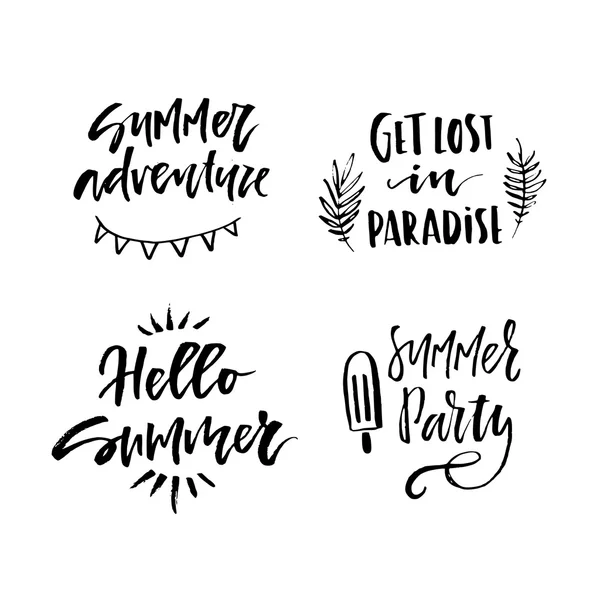 Unique Summer Lettering Stock Vector by ©Favetelinguis199 133614718