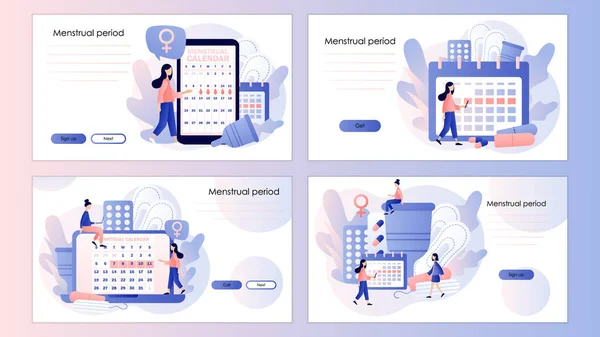 Kalender menstruasi Vector Art Stock Images | Depositphotos