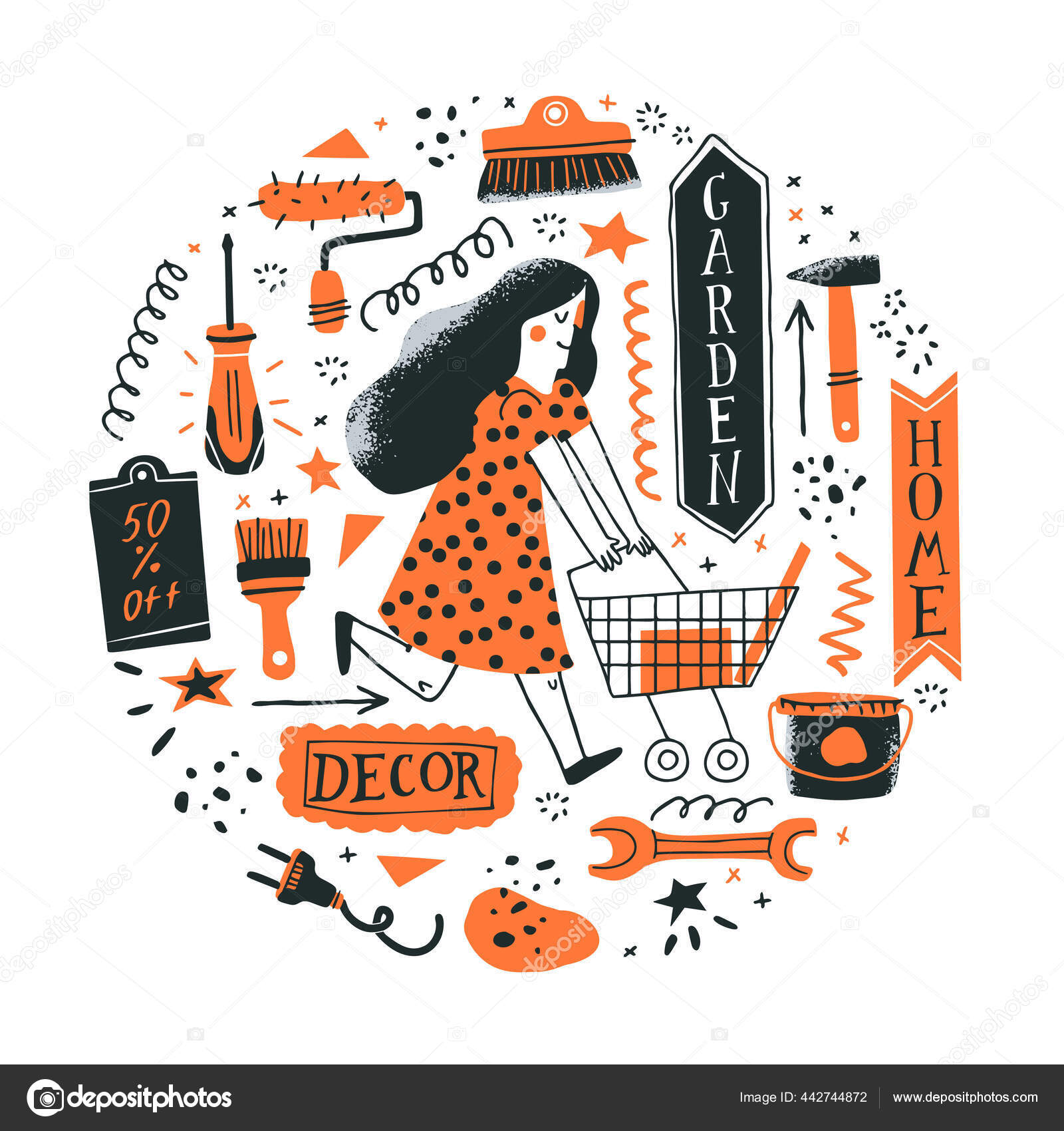 DIY shop concept Stock Vector by ©viarunia 442744872