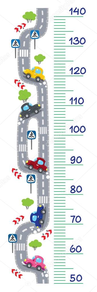 Road meter wall Stock Vector Image by ©passengerz #61392159