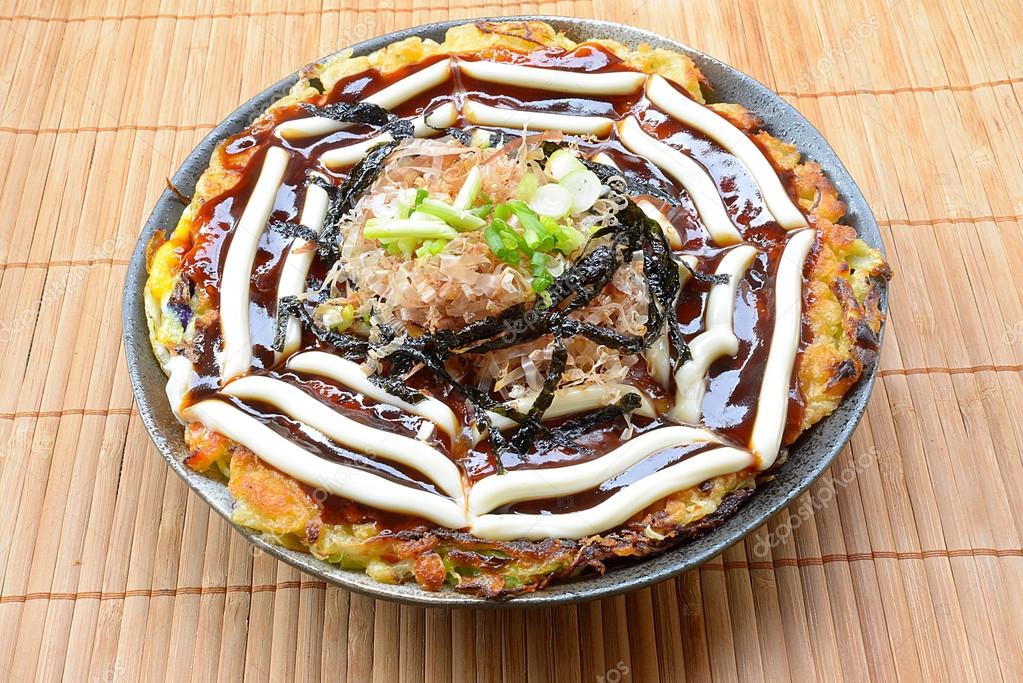 Modanyaki Okonomiyaki Japanses Pizza Stock Photo by ©o_ae_1 109710404
