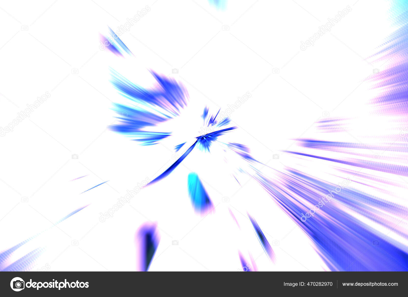 Fast High Speed Blur Zoom Background Light Technology Abstract ...