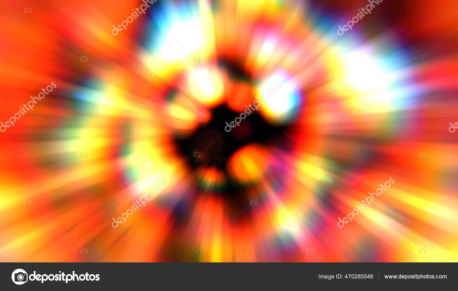 Glossy Vibrant Colorful Wallpaper Light Explosion Star Glowing ...