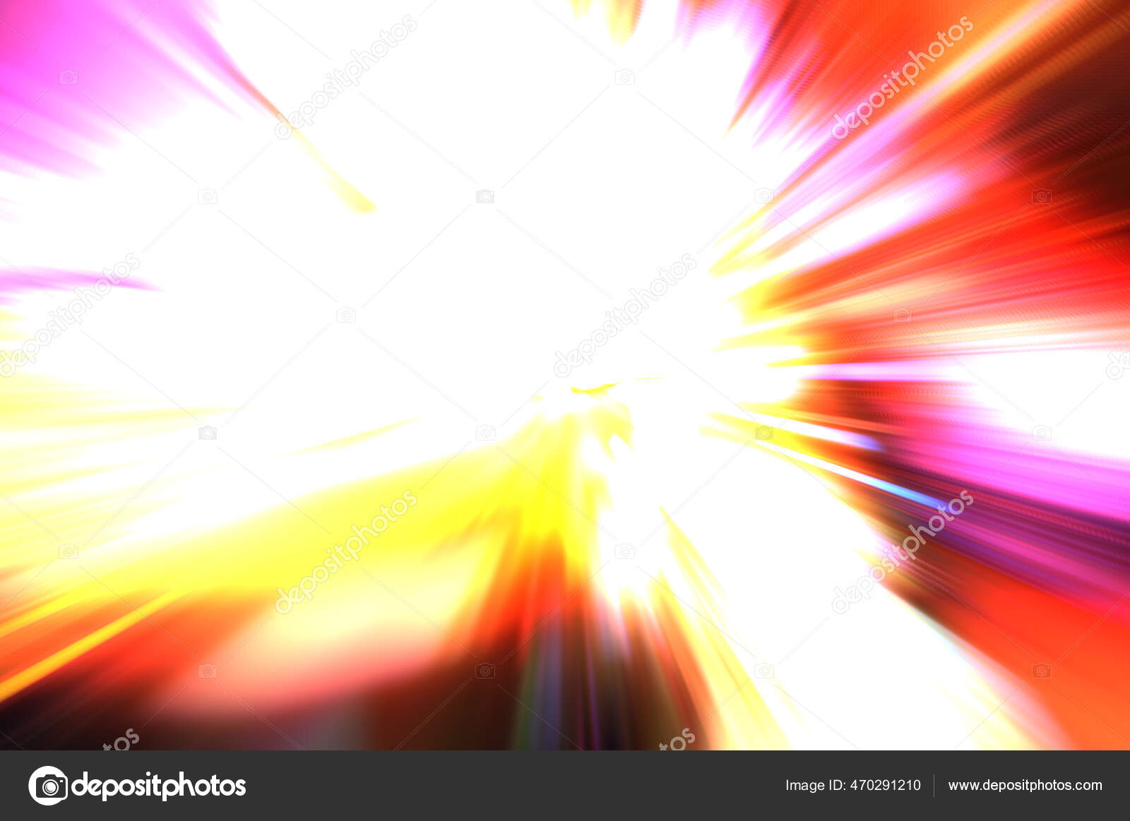 Fast High Speed Blur Zoom Background Light Technology Abstract ...