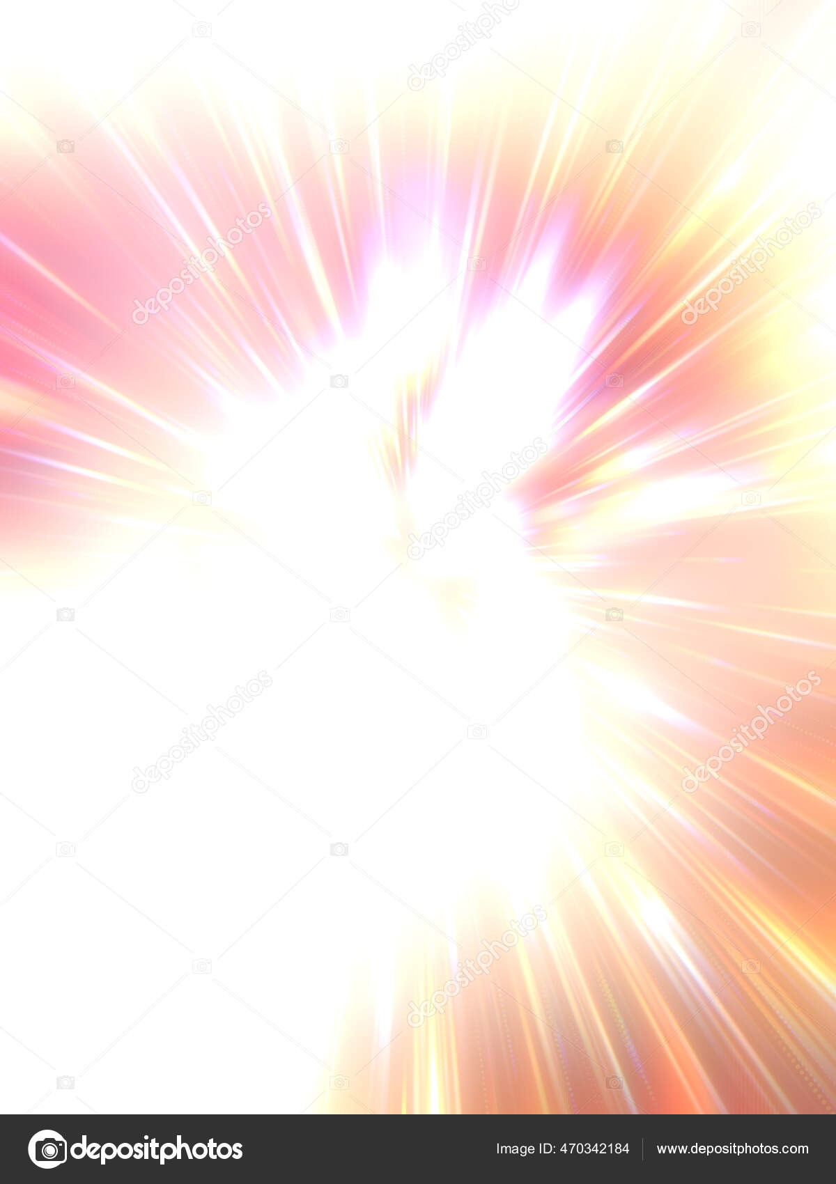 Glossy Vibrant Colorful Wallpaper Light Explosion Star Glowing ...