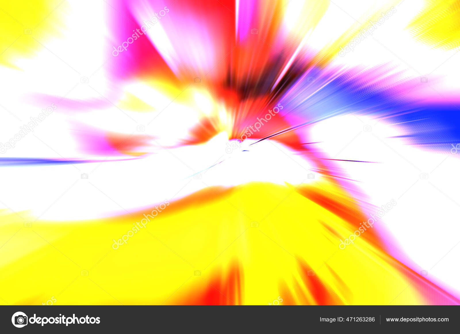 Fast High Speed Blur Zoom Background Light Technology Abstract ...