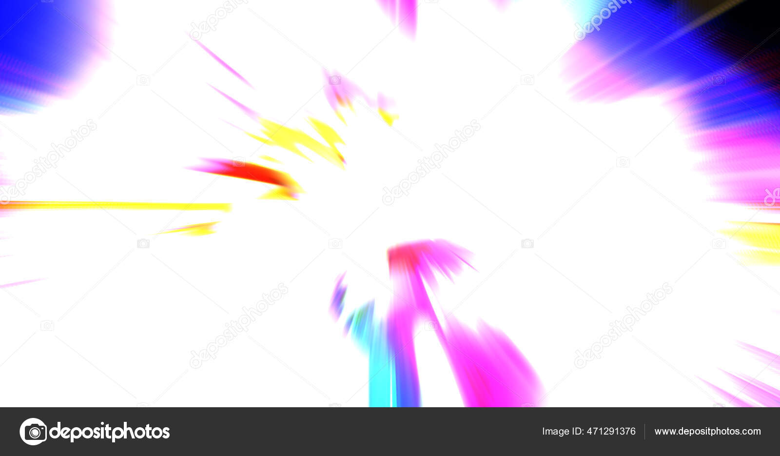 Fast High Speed Blur Zoom Background Light Technology Abstract ...