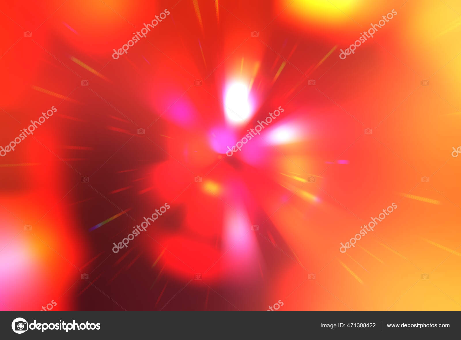 Glossy Vibrant Colorful Wallpaper Light Explosion Star Glowing ...