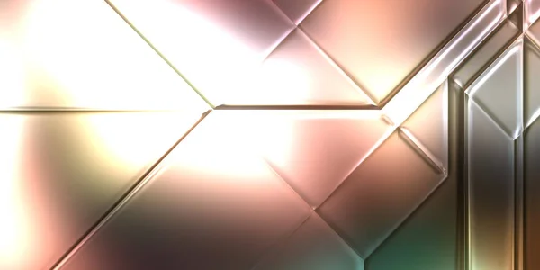 3D metallic panels texture. Colorful glossy abstract wallpaper ...