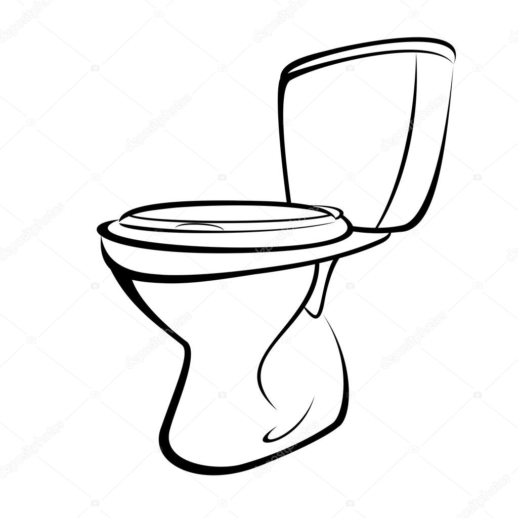 Toilet Stock Vector Image by ©fxm73 #64000923
