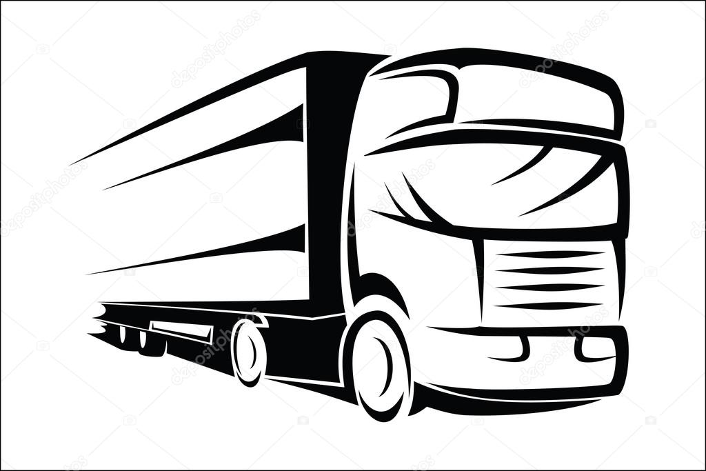 Truck symbol Stock Vector Image by ©fxm73 #75886585