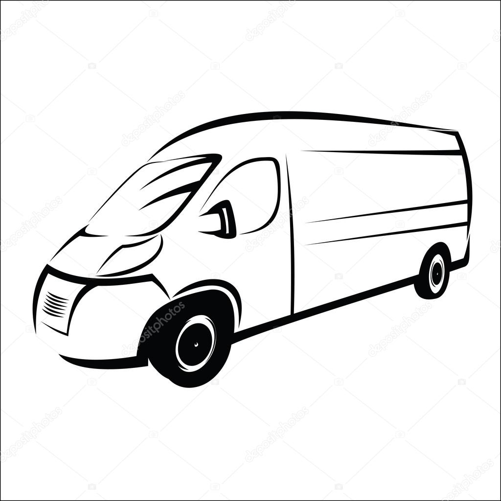 Van symbol Stock Vector Image by ©fxm73 #75886589