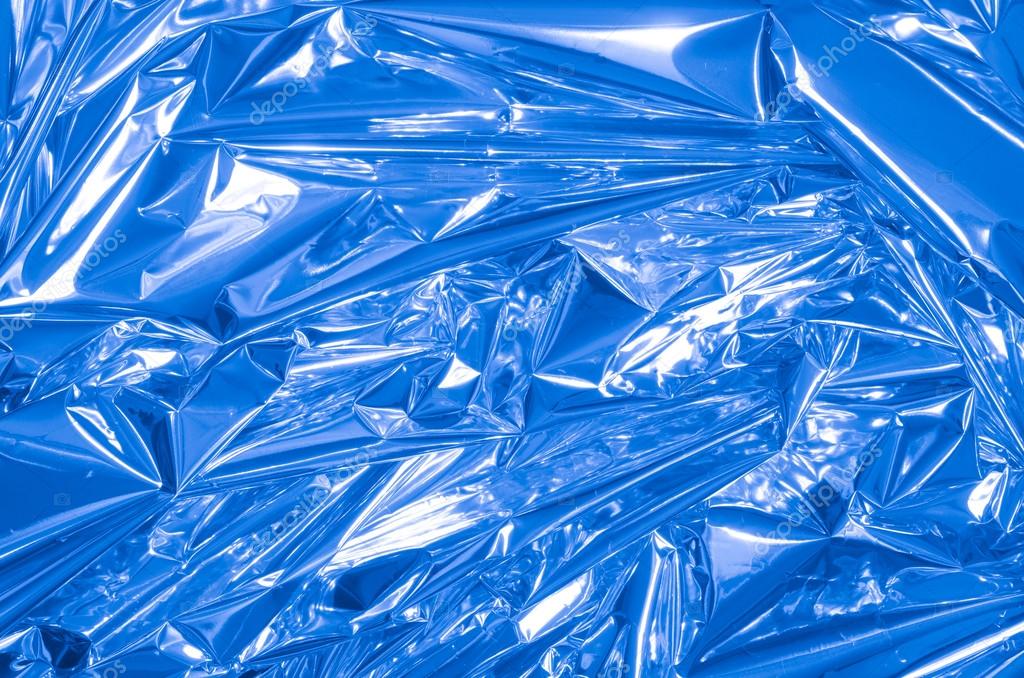 Shiny Metallic Blue Background