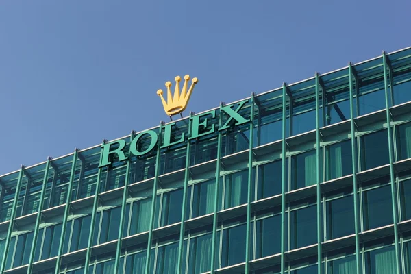 Rolex offices and headquarters in Geneva, Switzerland – Stock Editorial ...
