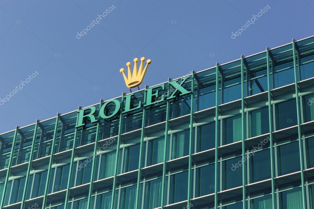 Rolex offices and headquarter in Geneva – Stock Editorial Photo ...