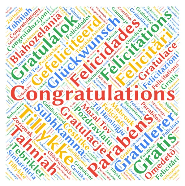 Happy holidays in different languages word cloud — Stock Photo ...