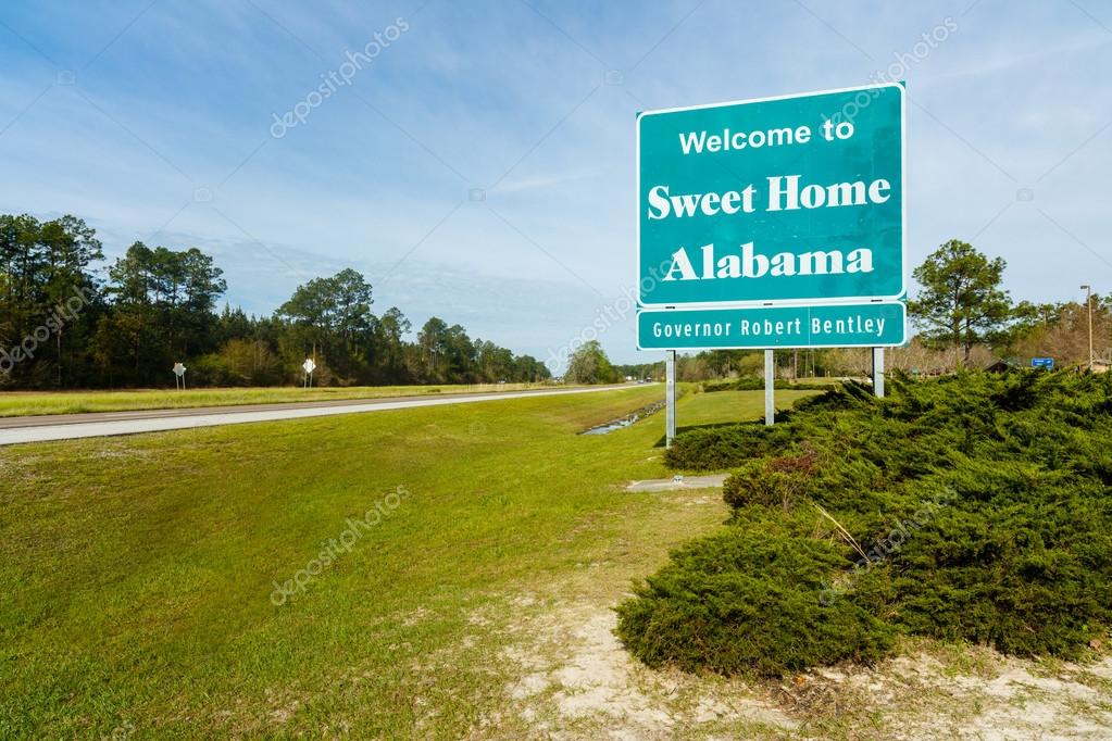 Alabama state sign – Stock Editorial Photo © fotoluminate #110705610