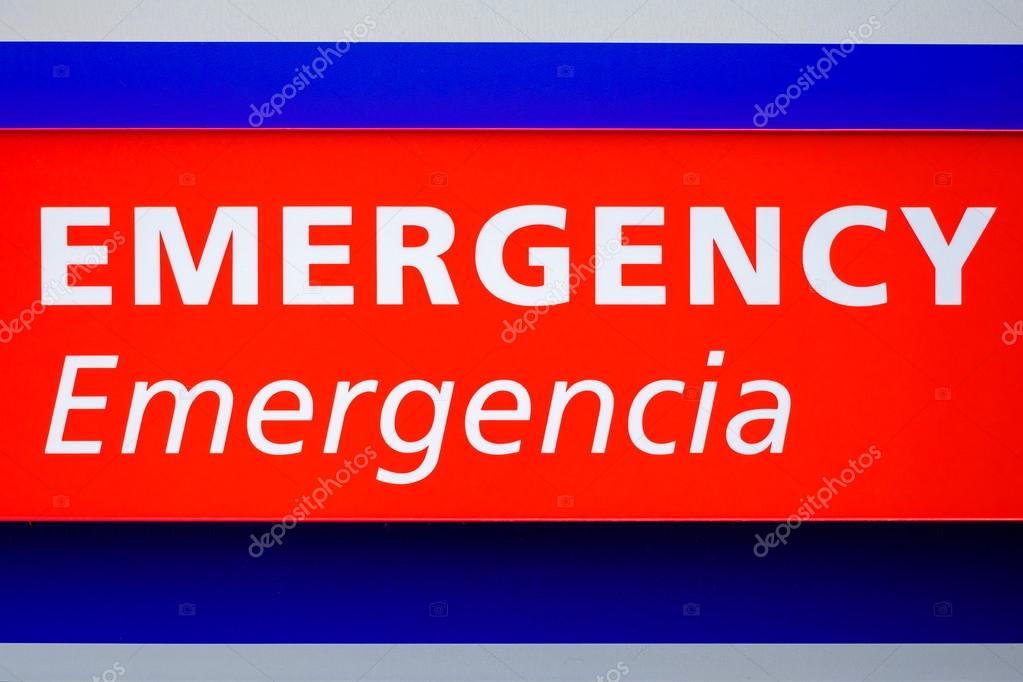 Hospital Emergency sign Stock Photo by ©fotoluminate 111216010