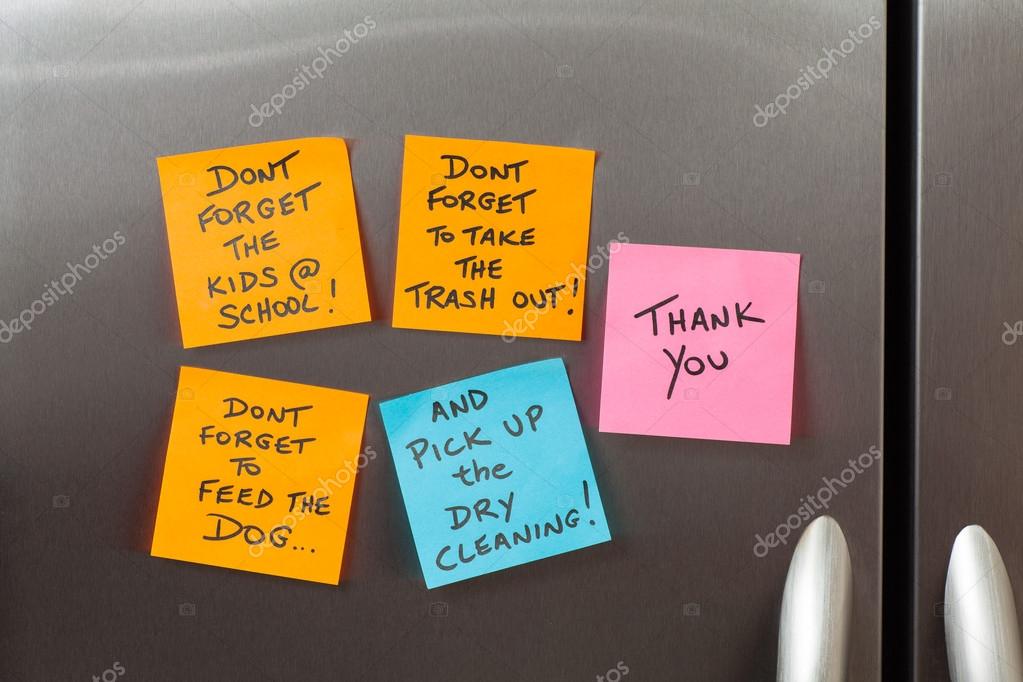 Sticky notes Stock Photo by ©fotoluminate 58313275