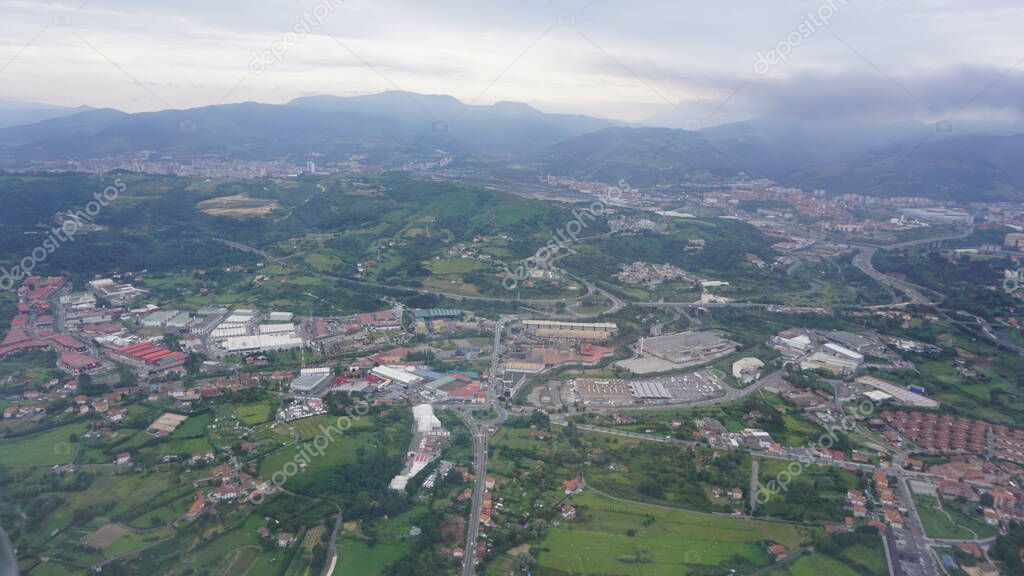 Erandio, País Vasco, España, 22 de julio de 2021: vistas de Erandio ...