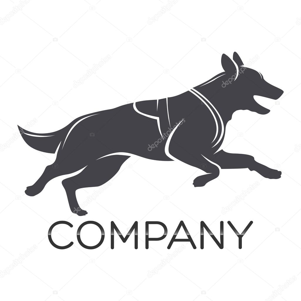 Example vector dog logo — Stock Vector © Valentin1982 #123167308