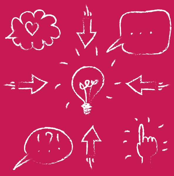 Present chalk Vector Art Stock Images | Depositphotos