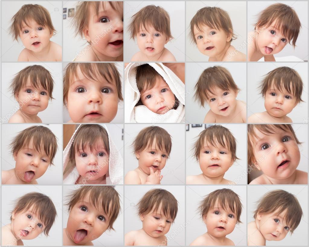 Baby - emotion face Stock Photo by ©TroschaMad 124570194